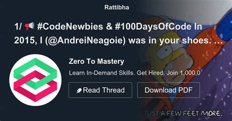 1 📢 Codenewbies And 100daysofcode In 2015 I Andreineagoie Was In