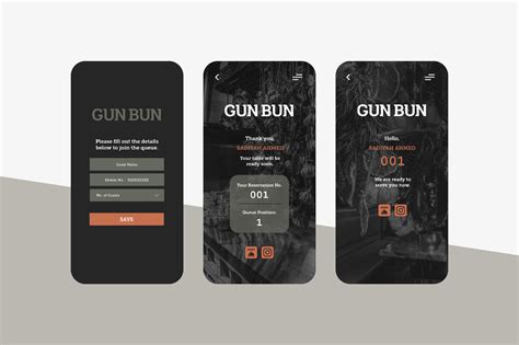 Ui Ux Design For Queuing Site [gunbun] On Behance