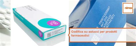 Codifica su astucci per prodotti farmaceutici qual è la scelta
