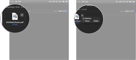 how to mark up email attachments in the mail app on mac imore