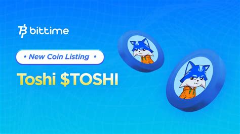 Toshi Listing Announcement Toshi