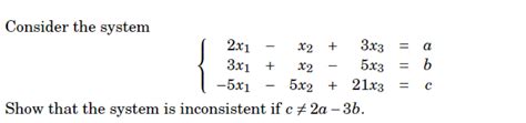 Solved Consider The System Chegg