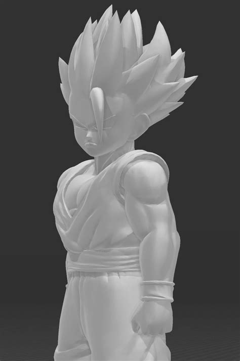 Teen Gohan 3d Model 3d Printable Cgtrader