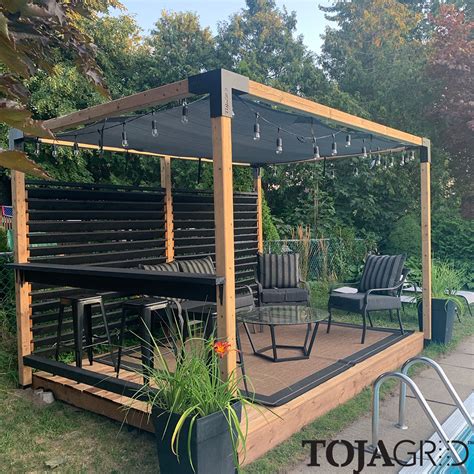 Toja grid simple modular diy pergola system – Artofit