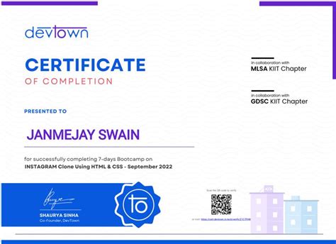 Janmejay Swain On Linkedin Devtown Bootcamp Html Css