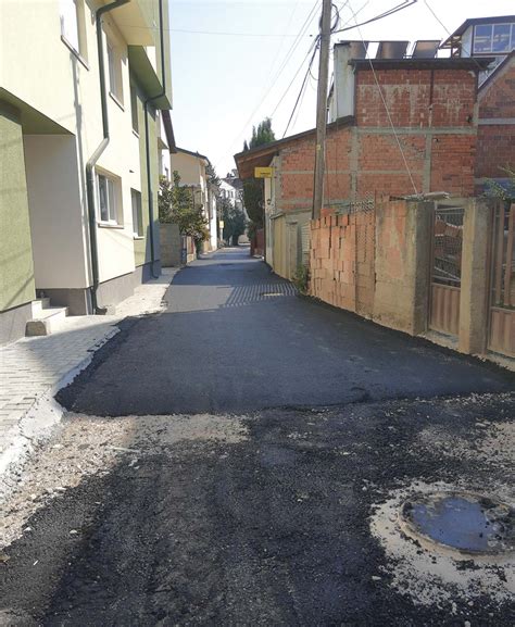 Се асфалтира крак од улицата Славеј Планина