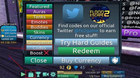 Flood Escape 2 Codes [speed Up] September 2025 Try Hard Guides