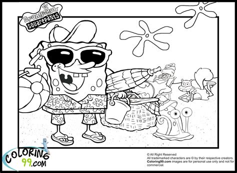 Lego Spongebob Coloring Pages Coloring Pages