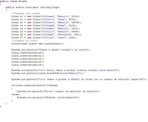 Curso Javavolumen Xv Resolución Del Ejercicio Propuesto