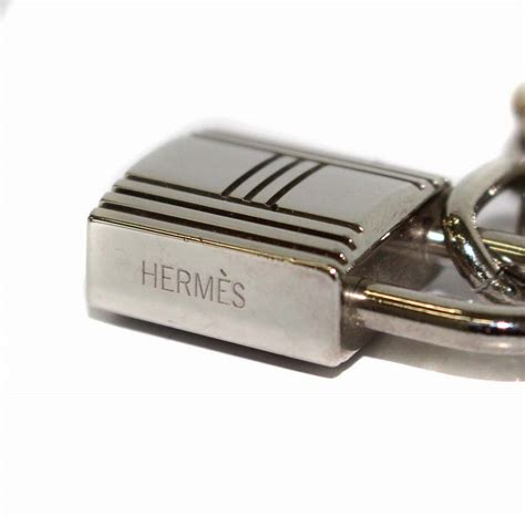 エルメス Hermes ブルロック アミュレット4 バッグチャーム キーホルダー カデナ 馬 Hロゴ シルバー色 Kh Oh レディース