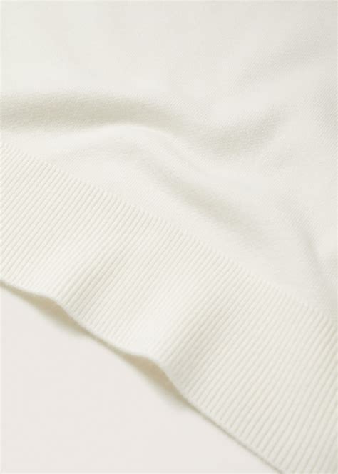 Oversize Knit Sweater Woman Mango Outlet United Kingdom