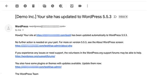 How To Disable Automatic Update Email Notification In Wordpress