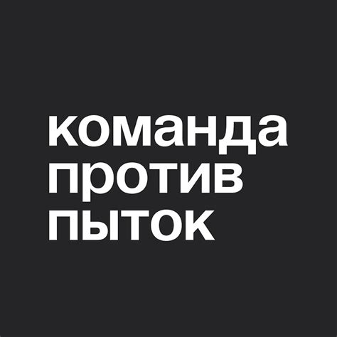 Команда против пыток Youtube