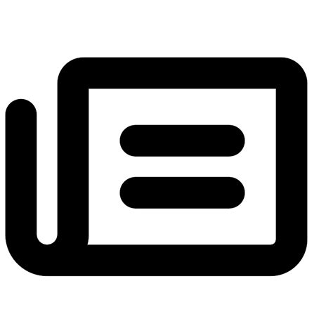Newspaper Bold Vector SVG Icon SVG Repo