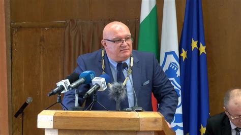Д р Цветан Ценков кмет на община Видин реч на тържествения Общински