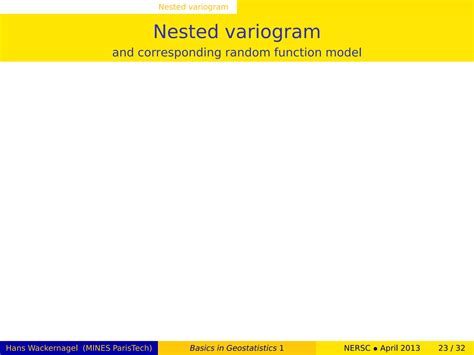 Basics1variogram Pdf