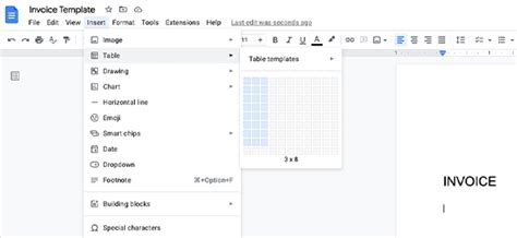 How To Create An Invoice In Google Docs Invoicer Ai