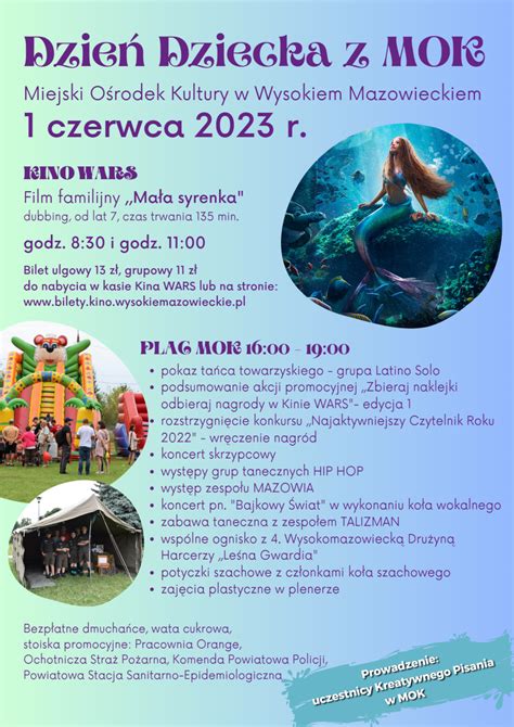 Dzień Dziecka z MOK Wysokie Mazowieckie