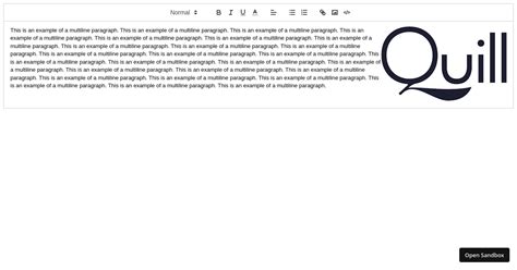 Quill Sandbox Forked Codesandbox