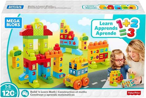 Mega bloks first builders конструктор 120 деталей вчимо математику ...
