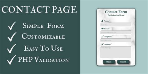 Contact Form PHP By Cris Codester
