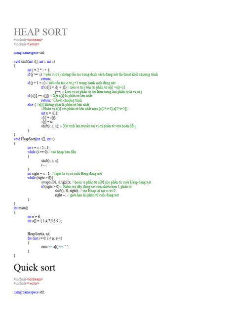 heap sort pdf