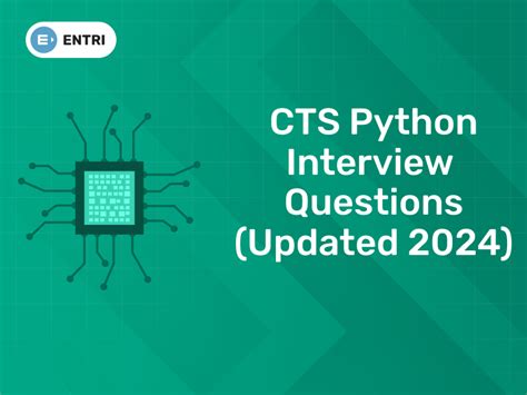 Cts Python Interview Questions Updated