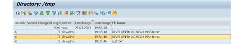 Sap Abap Internal Table To Text File On Application Server Al11