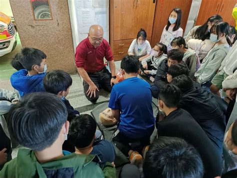 學童參訪桃消中壢分隊 防災觀念向下扎根