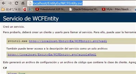 Wcf Service Y Entity Framework ~ Pabletoreto