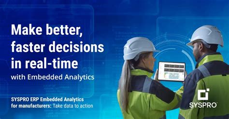 Syspro Emea On Linkedin Our New Embedded Analytics Functionality Enables You To Leverage And…