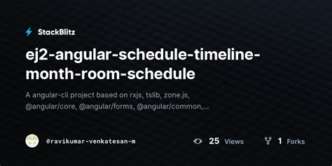 Ej2 Angular Schedule Timeline Month Room Schedule StackBlitz