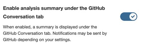 disable github merge request comments when no issues sonarqube server