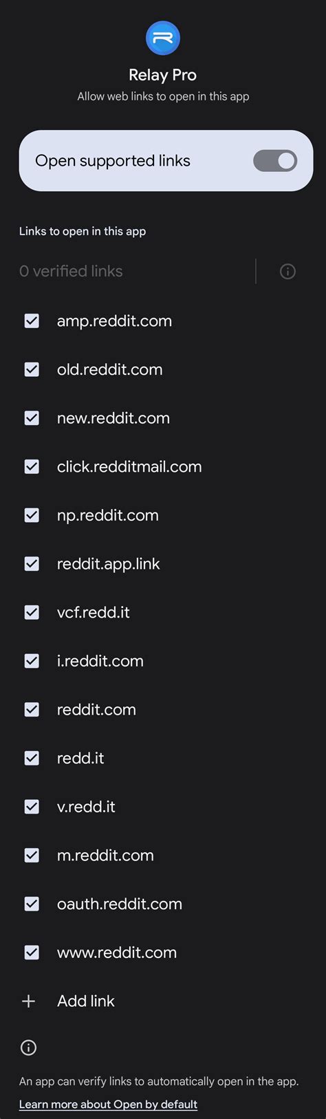 Reddit Opening In Browser Even With Relay Being Default Rrelayforreddit