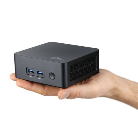 Mini PC CSL Narrow Box Black Windows 11 Famille 4000Go 8Go CSL