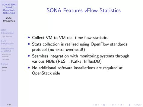 Sona Sdn Based Openstack Networking Ppt
