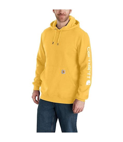 Carhartt Mens Midweight Hooded Logo Sweatshirt Traditions Clothing