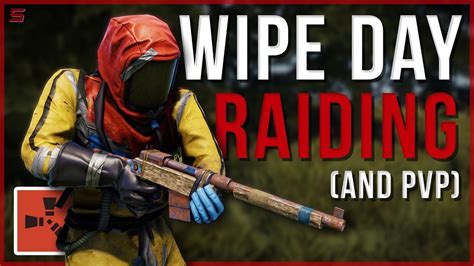 Rust Raiding On Wipe Day Rust Wipe Gameplay Youtube