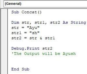 VBA Strings In Excel GeeksforGeeks