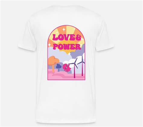 Love And Power T Shirt Octopus Energy