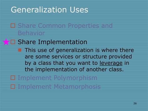 Ppt Generalizations Multiple Inheritance Polymorphism Powerpoint Presentation Id1196483