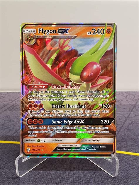 Flygon Gx 110236 Ultra Rare Cosmic Eclipse Köp På Tradera