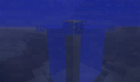Minecraft Water Wall Without Corner Blocks 5 Steps Instructables