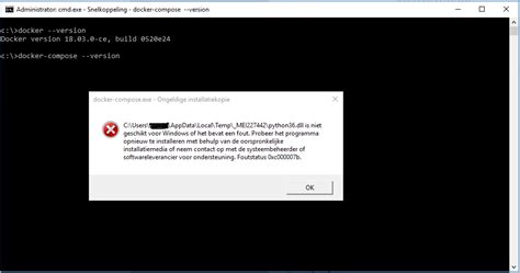 Win Docker Update To Broke Docker Compose Issue Docker Compose GitHub