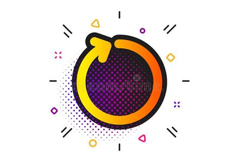 Loop Arrow Icon Refresh Arrowhead Vector Stock Vector Illustration Of Pointer Vector 157636836