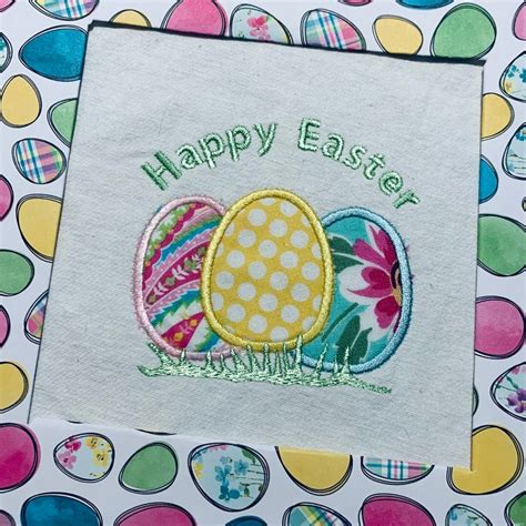 Easter Applique Etsy