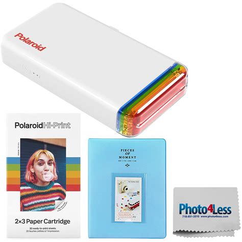 Polaroid Hi Print 2x3 Pocket Photo Printer Hi Print 2x3 Paper