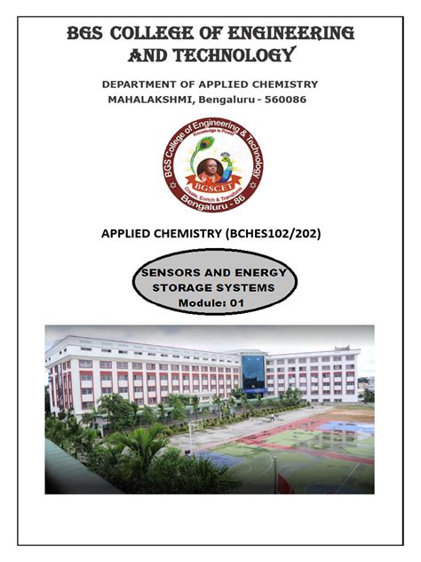 Applied Chemistry For Cse Stream Pdf Electrochemistry Rechargeable Battery