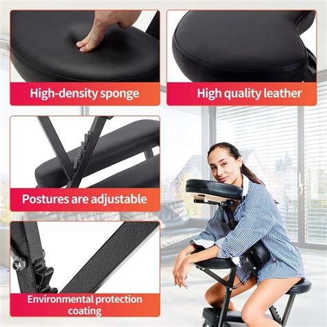 Cream 4 Portable Massage Chair Tattoo Spa Free Carry