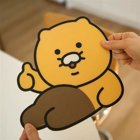마우스패드 춘식이엄지척 222x207mm 홈플러스 택배배송